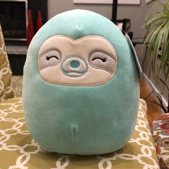 Squishmallows | Toys | Nwt 8 Aqua The Sloth | Poshmark